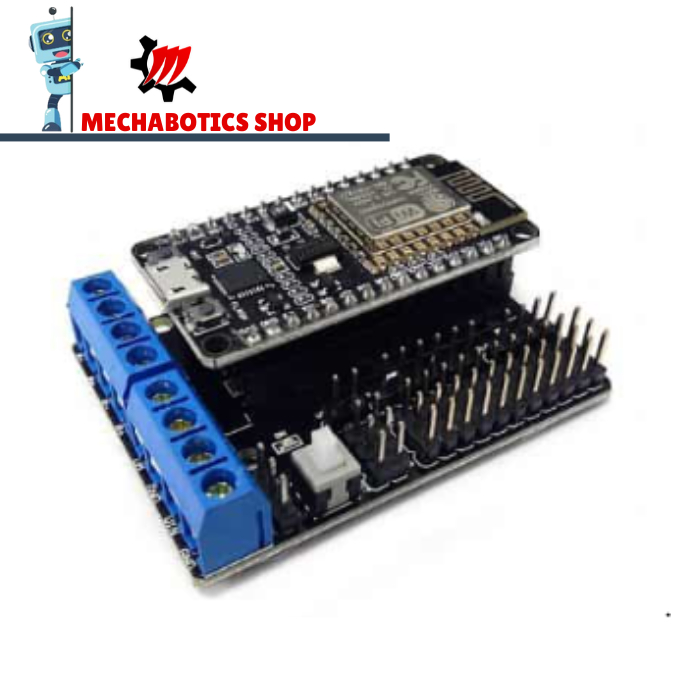 NodeMCu Esp8266 v2 CP2102 Development Board Module || L293D Motor ...