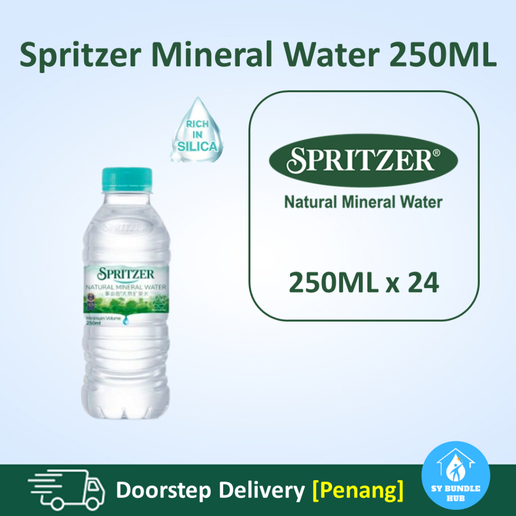 Spritzer Natural Mineral Water 250ML (5-10 Ctn/Kotak) | Shopee Malaysia