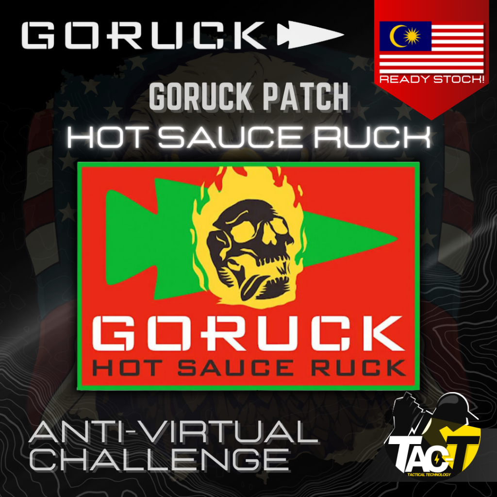 GORUCK Patch - Hot Sauce Ruck | Shopee Malaysia