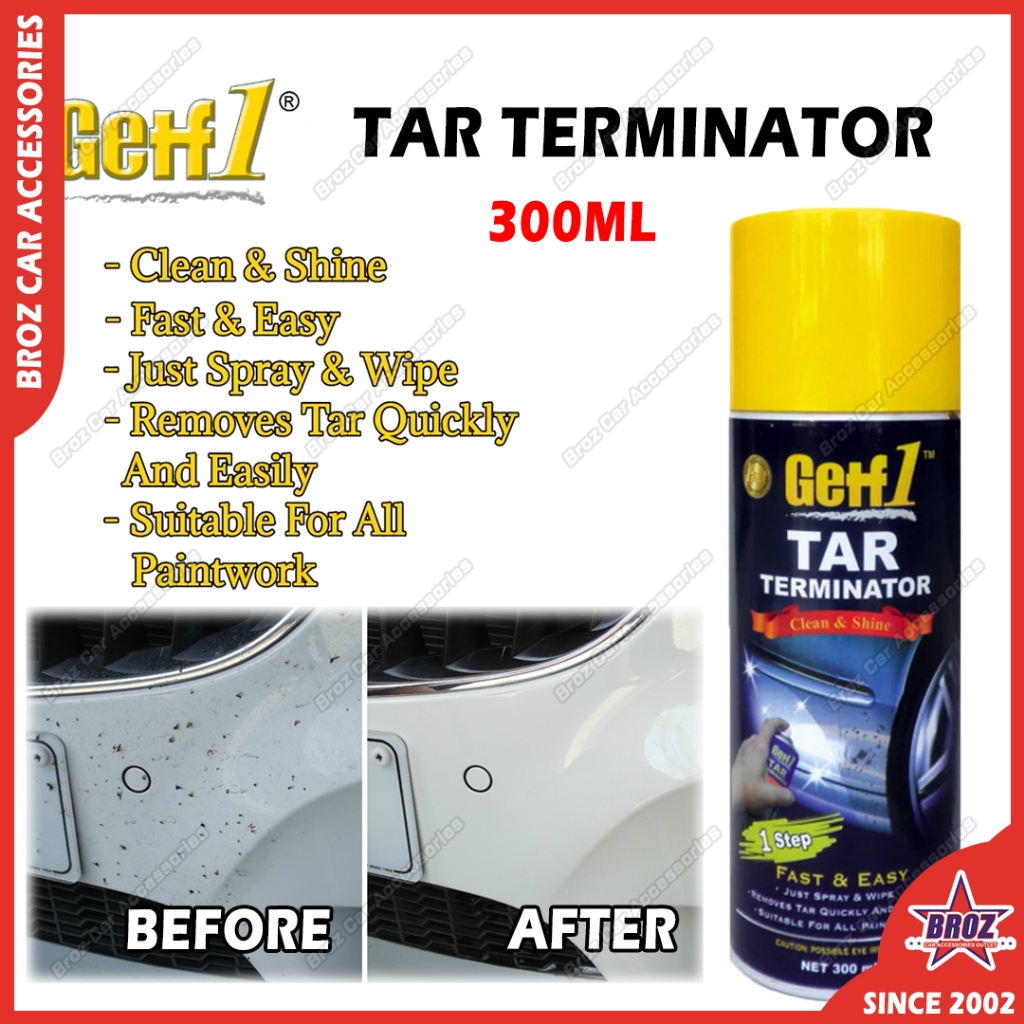 Getf1 Tar Terminator 300ml Oil Degreaser Asphalt Remover Grease Cleaner ...