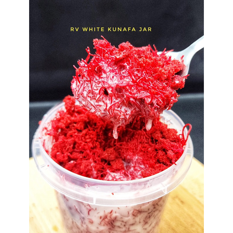 KUNAFA PISTACHIO , RED VELVET, CHOCOLATE / KUNAFA IN JAR | Shopee Malaysia