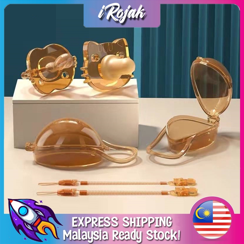 [iRojak] Newborn Pacifier Baby Nipples Silicone Comfort Nano Silver ...