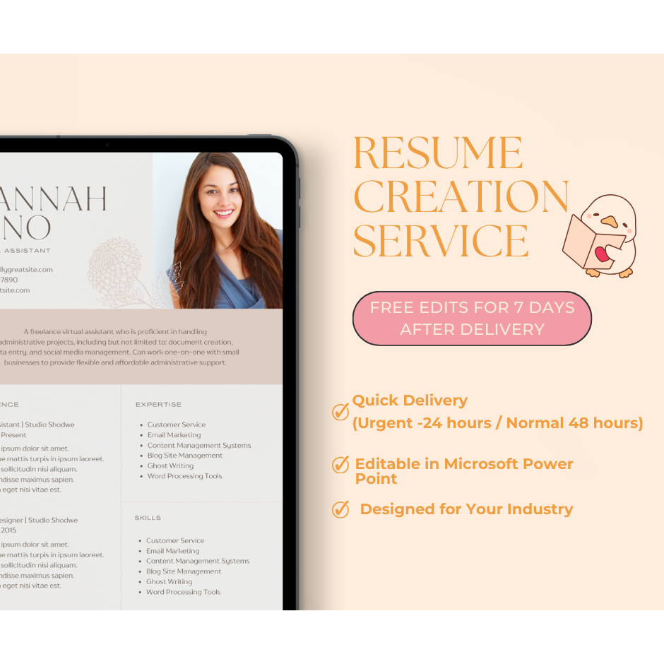 Your Dream Job Starts Here – Custom Resume Creation Service ...