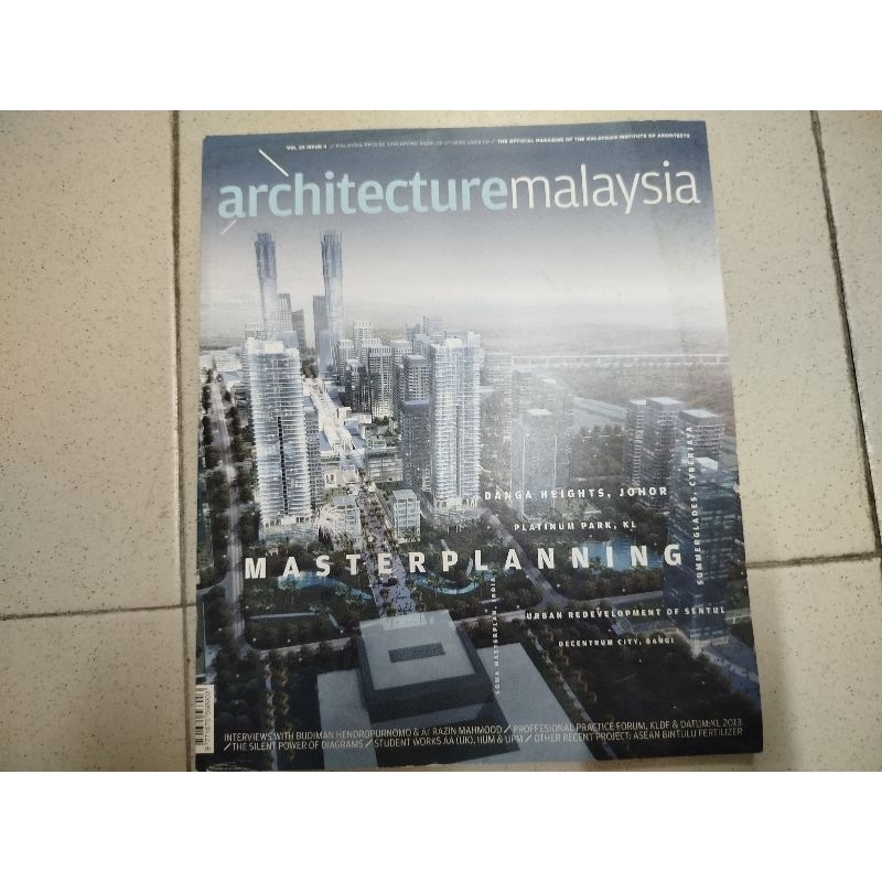 [Second Hand Magazine]architecturemalaysia: master planning | Shopee ...