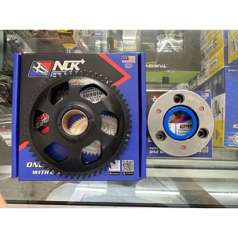 NLK Starter Wheel Black Edition Cooper Bush (V4+) & One Way Starter 6 ...