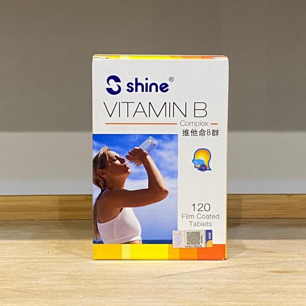 Shine Vitamin B Complex 120 Film Coated Tablets | Shopee Malaysia