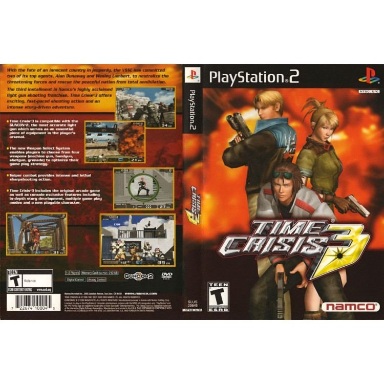 PS2 Time Crisis 3 (DVD GAME) | Shopee Malaysia