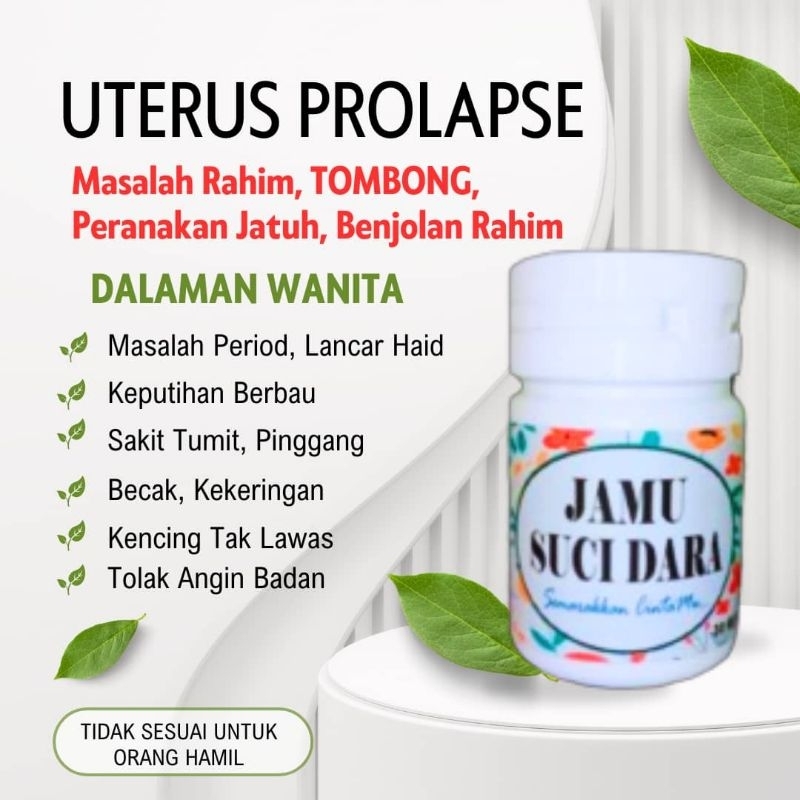 For Uterus Prolapse 💥 Kencing Tak Lawas, Naikkan Peranakan, Tombong ...