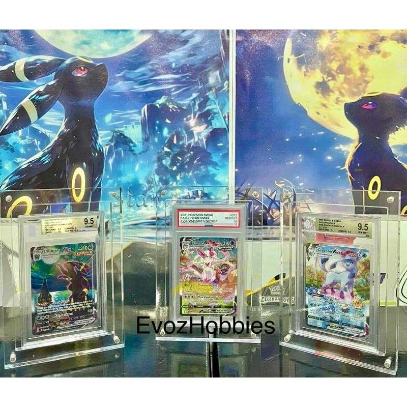 Magnetic ACRYLIC Psa Bgs Cgc DISPLAY any kind slab Multipurpose acrylic ...