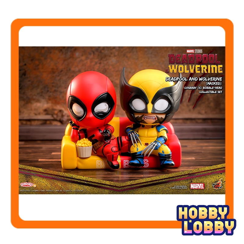 (READY STOCK) Hot Toys - COSB1121 - Deadpool & Wolverine (Masked ...