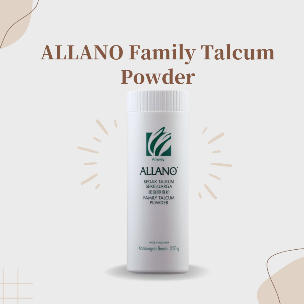 ALLANO Family Talcum Powder - 250g | Shopee Malaysia