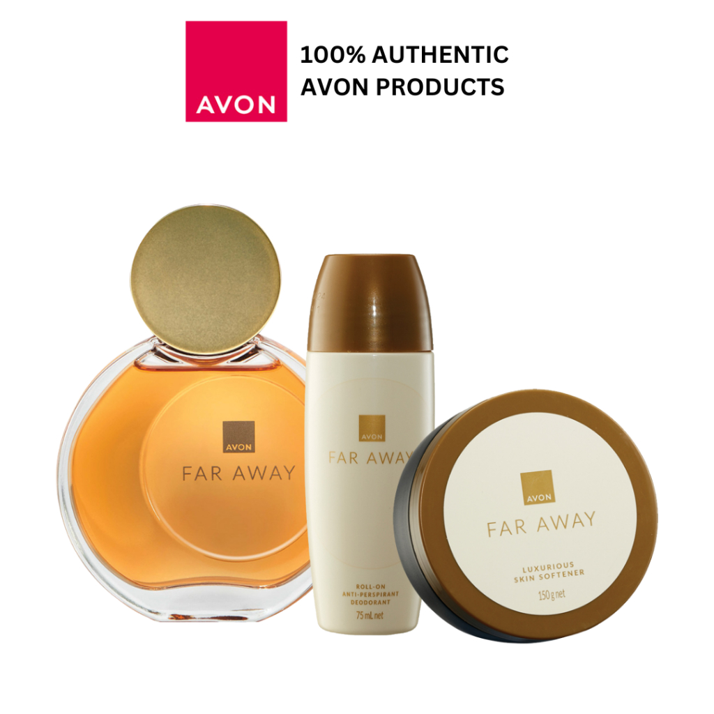 AVON Far Away Eau de Parfum EDP (Perfume 50ml/Deodorant 40ml/Lotion ...