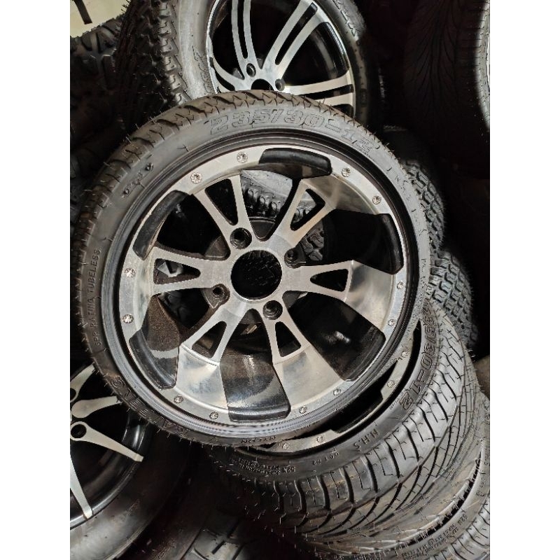 235 30 12inch 12 inch rim Dan tayar | Shopee Malaysia