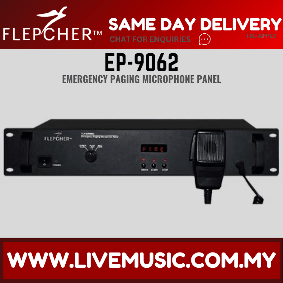 Flepcher EP-9062 Emergency Paging Microphone Panel ( EP9062 / EP 9062 ) | Shopee Malaysia