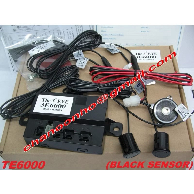 THE THIRD EYE TE-6000 REVERSE SENSOR (UNIVERSAL CAR) | Shopee Malaysia
