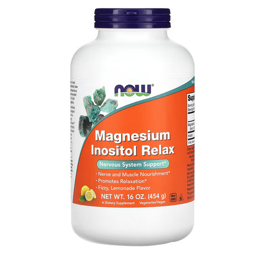 NOW Foods, Magnesium Inositol Relax, Lemonade, 16 oz (454 g) | Shopee ...