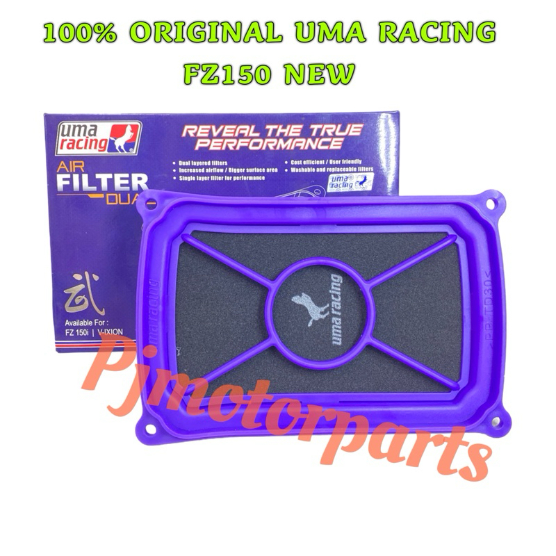 YAMAHA FZ150 NEW V3 V4 ( 100% ORIGINAL UMA RACING ) AIR FILTER CLEANER ...