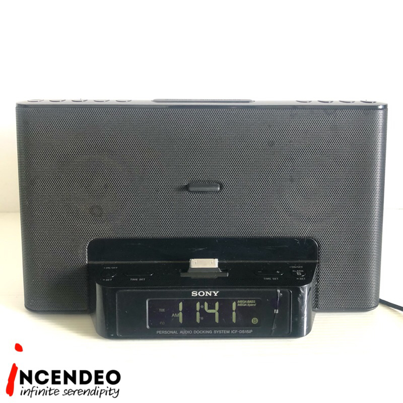 Sony Dream Machine Personal Audio Docking System ICF-DS15iP | Shopee ...