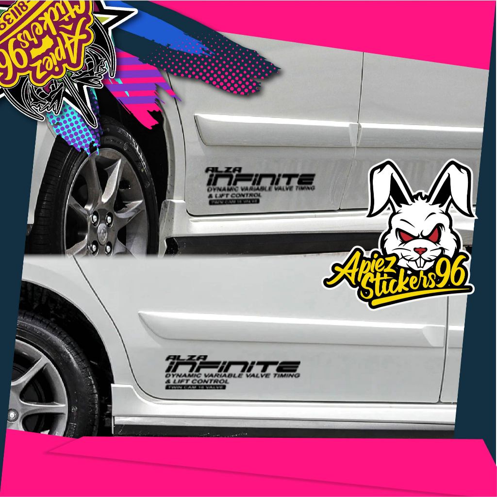 Perodua Dvvt Alza infinite car stickers / Perodua / Dvvt | Shopee Malaysia