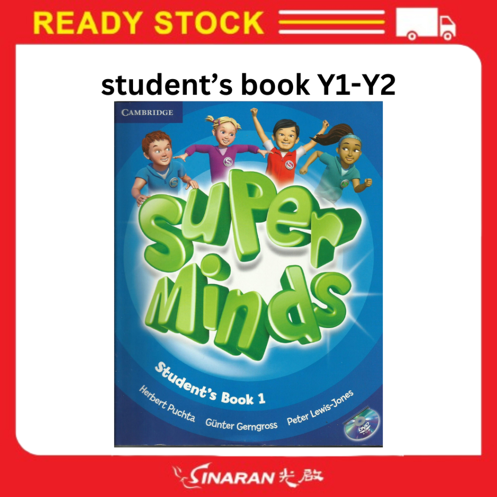 BUKU TEKS TEXT BOOK SUPER MINDS STUDENT'S BOOK 1 YEAR 1 & 2 ENGLISH ...
