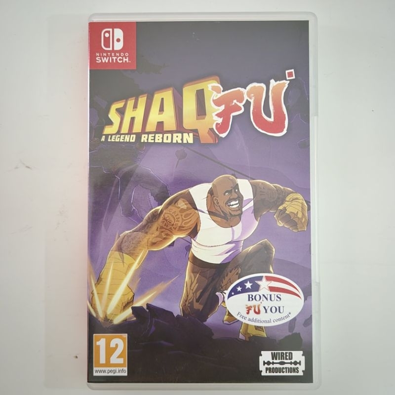 NINTENDO SWITCH GAME SHAQ FU A LEGEND REBORN [USED] | Shopee Malaysia