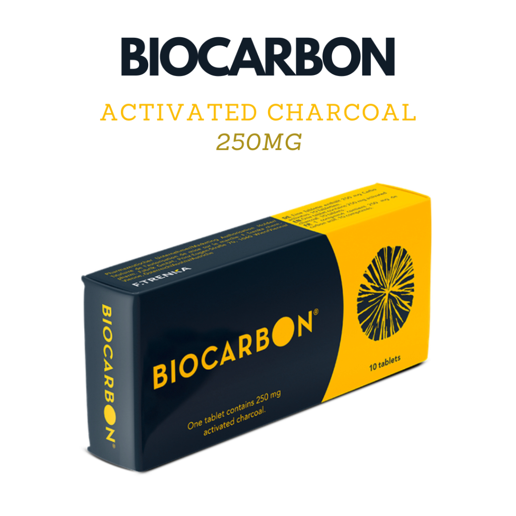 BIOCARBON Activated Charcoal 250mg (Diarrhea Relief) | Shopee Malaysia