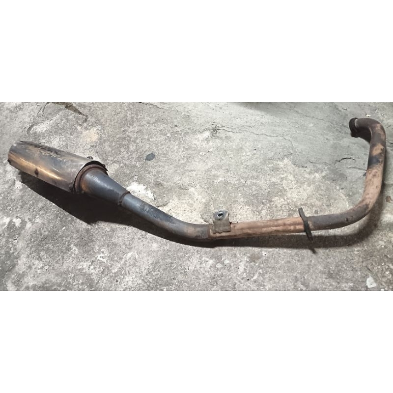 USED ORIGINAL EXHAUST EKZOS SUZUKI FXR 150 DOHC | Shopee Malaysia