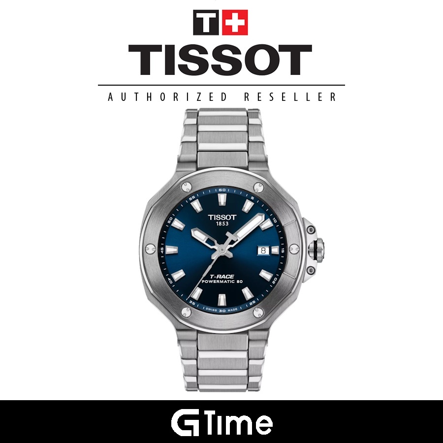 [Official Warranty] Tissot T141.807.11.041.00 Men's T-Race 41mm ...