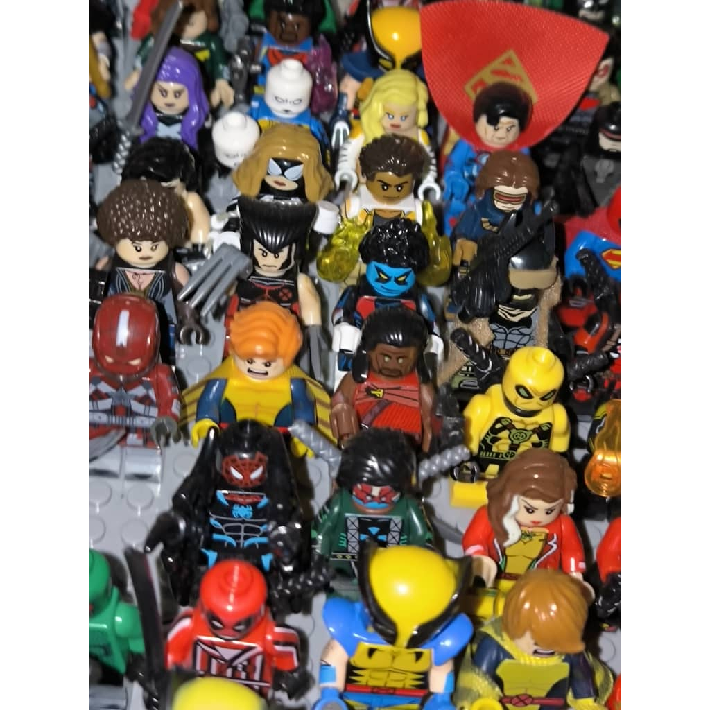 Bootleg Minifigures Dc&Marvels Superheroes | Shopee Malaysia