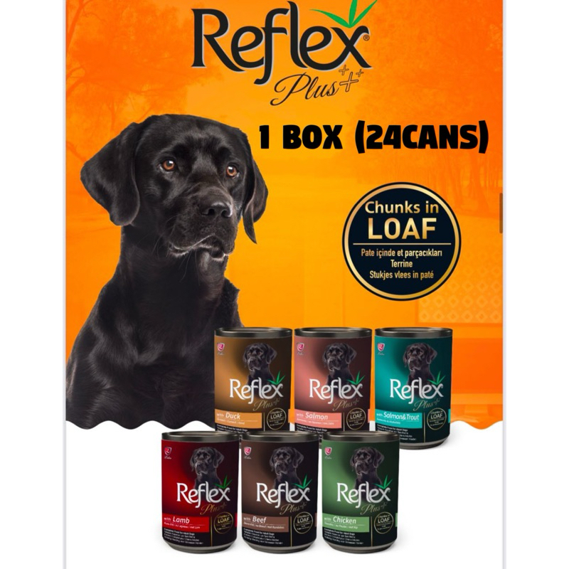 Reflex Plus Dog Canned 400g x 24cans (1 CTN) | Shopee Malaysia