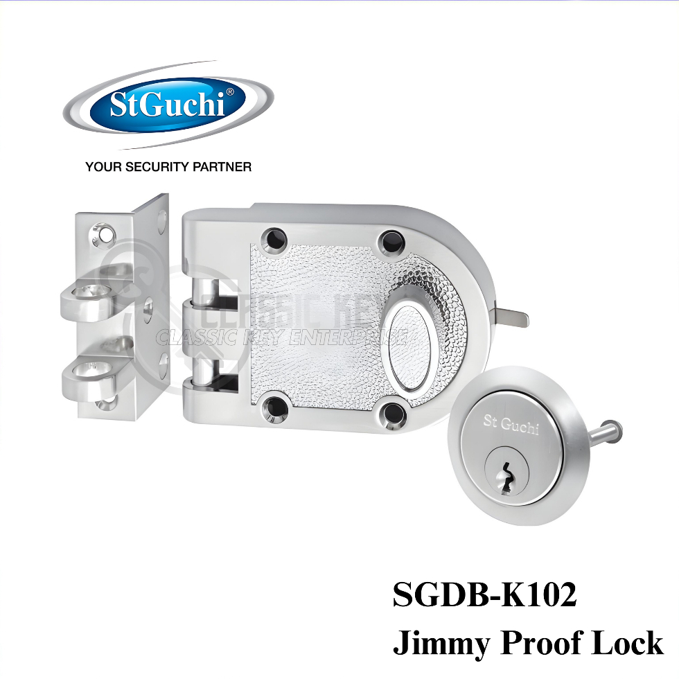 ST GUCHI K102 JIMMY PROOF DEADBOLT LOCK | Shopee Malaysia