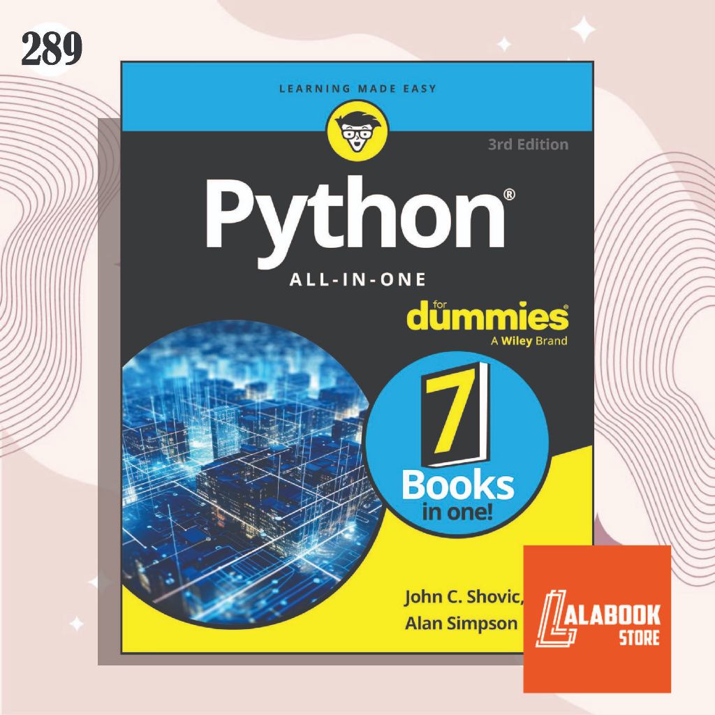 [289] Python All-in-One For Dummies, 3RD EDITION | Shopee Malaysia
