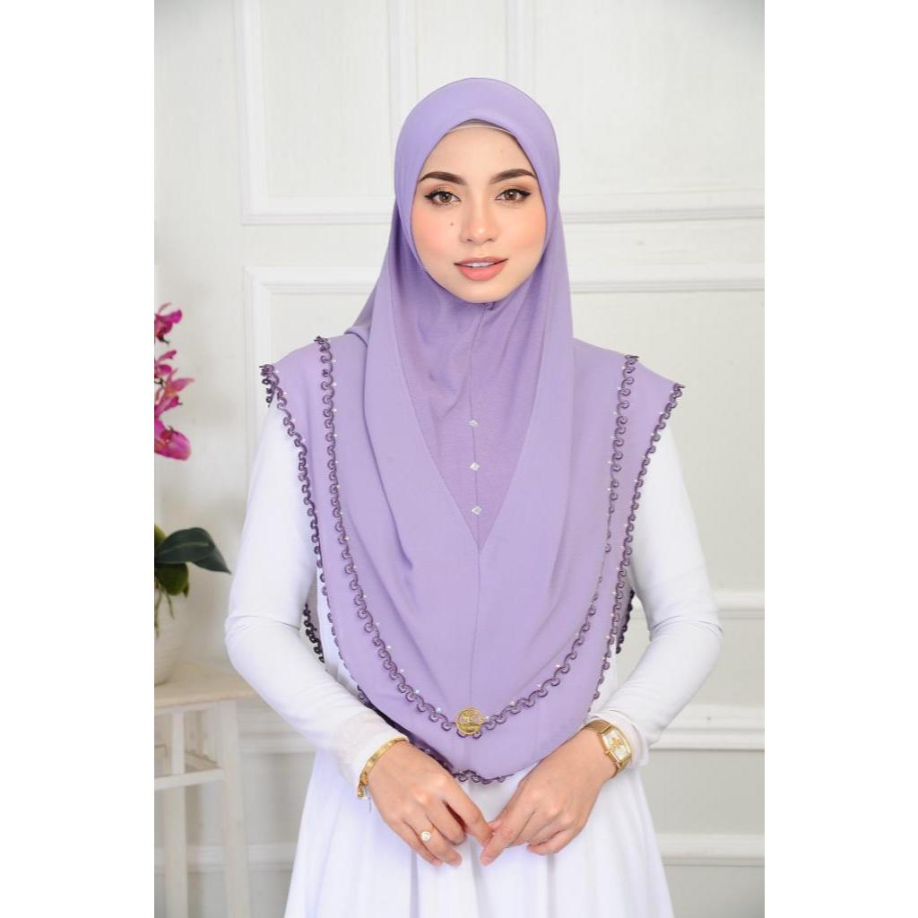 SARUNG AZRA CHIFFON 2 LAYER WITH SULAM AWNING SCUBA BY ...