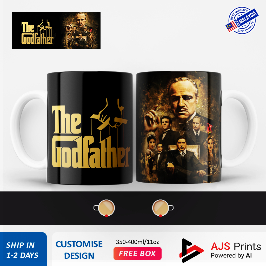 (READY STOCK) THE GODFATHER Creative COFFEE Mug/ Cup (MOVIE FAN ...