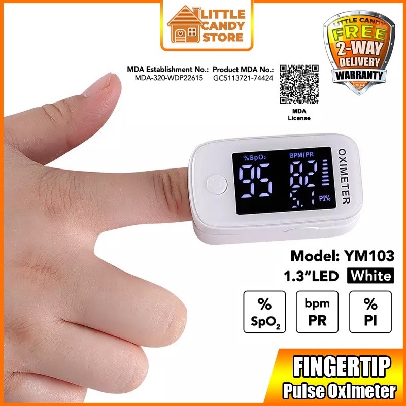 【NO.1】FingerTip Pulse Oximeter YM103 Super Accurate & Fast Spo2 Reading ...