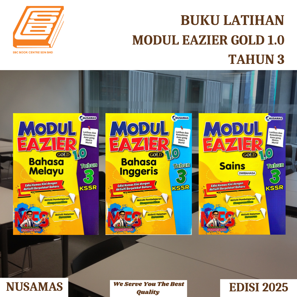 [SBCB] Buku Latihan : Modul Eazier Gold 1.0 Tahun 3 ( Nusamas ...