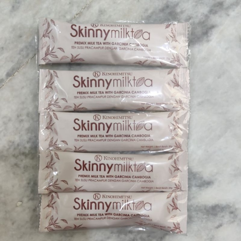 EXP 5/2025 KINOHIMITSU SKINNY MILK TEA 5 SACHETS | Shopee Malaysia