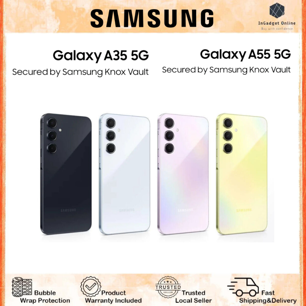 [PROMO] Samsung Galaxy A35 / Galaxy A55 5G (8GB+256GB) Original Samsung ...