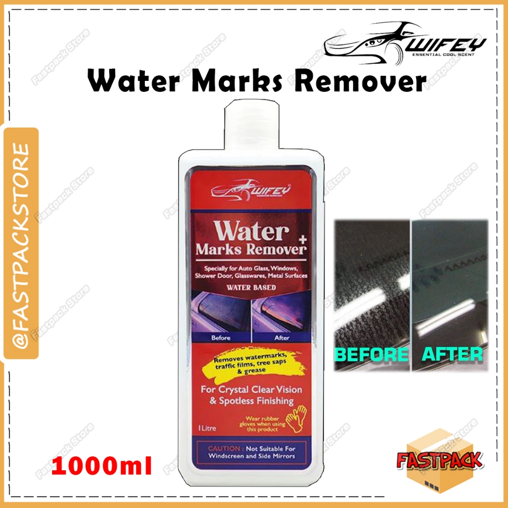 Wifey Watermarks Remover Car Mirror Metal Surface Shower Door Remove ...