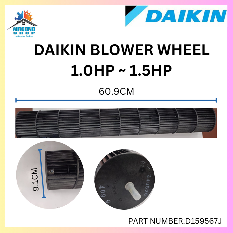 DAIKIN BLOWER WHLEE ORIGINAL 100% (D159567J) | Shopee Malaysia