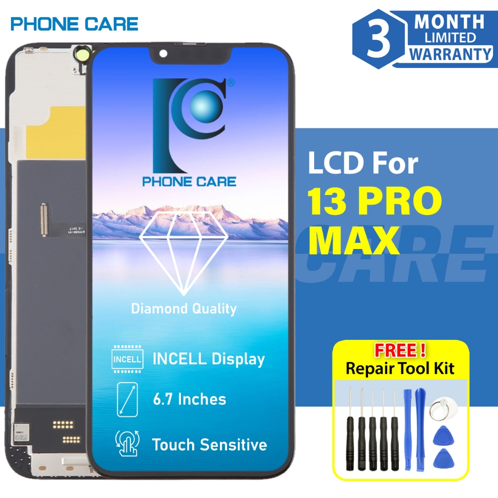 Lcd Compatible For Ip 13 Pro Max (With Touch Screen Display) | Shopee ...
