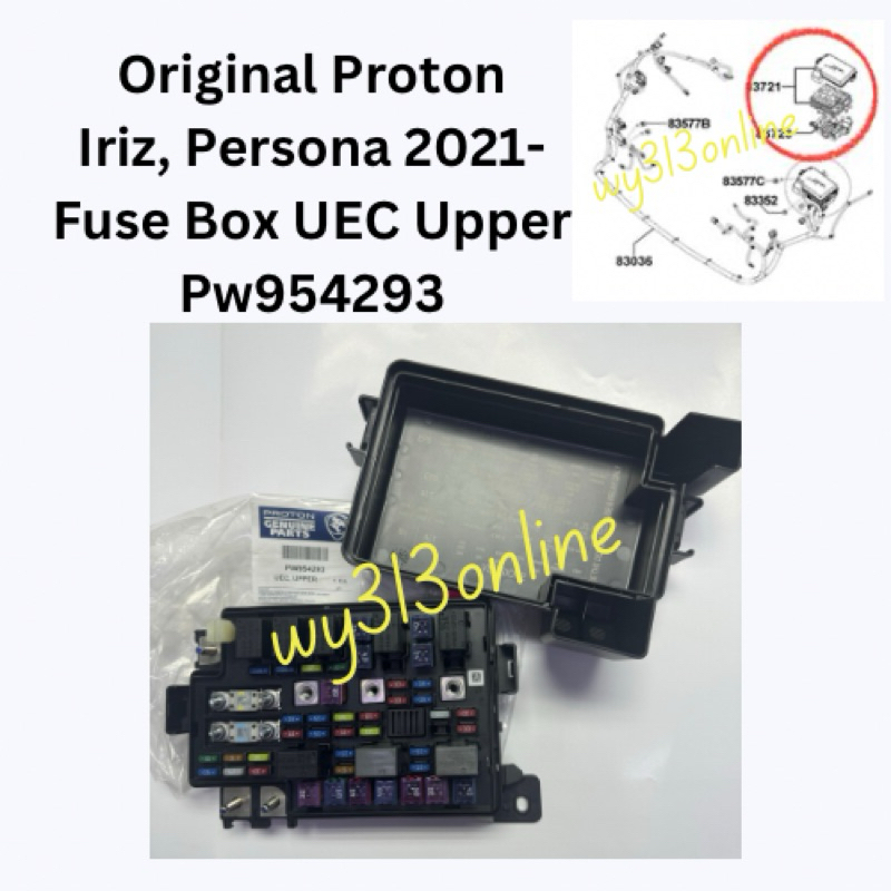 PW954293 Original Proton Persona VVV Iriz Fuse Box UEC Upper | Shopee ...