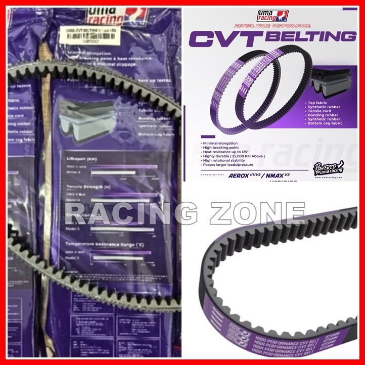 UMA RACING CVT BELTING NMAX V2 / NVX155 PCX150 V1 V2 / VARIO125 ...