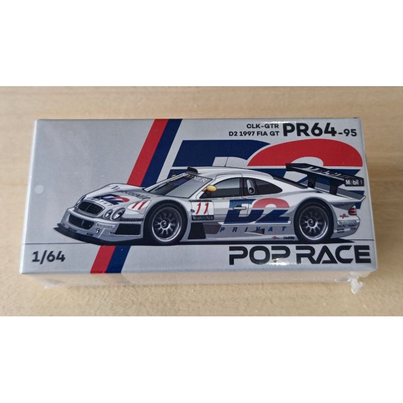 POP RACE Mercedes Benz AMG CLK GTR 1997 FIA GT - D2 Privat -PR64-95 ...