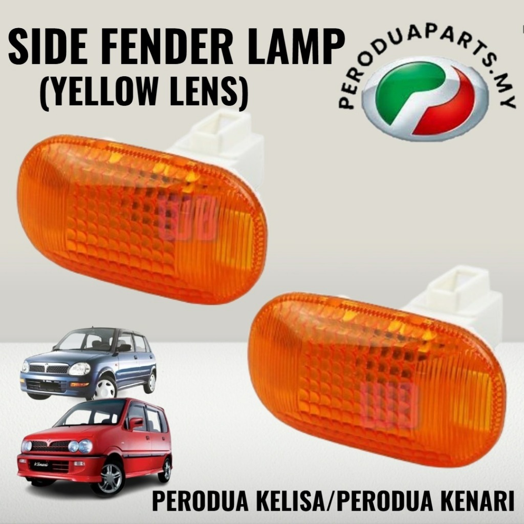 PERODUA KELISA KENARI SIDE FENDER SIGNAL LAMP LIGHT LAMPU TEPI SISI ...
