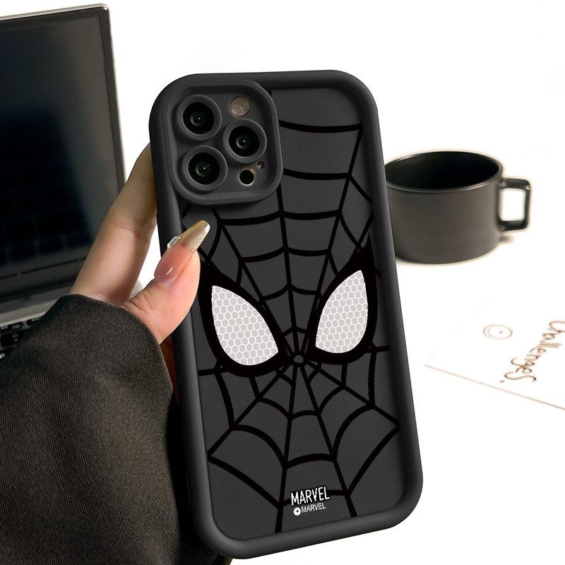 Spider-Man Mask Phone Case Compatible for iPhone 16 15 11 14 Pro Max 13 ...