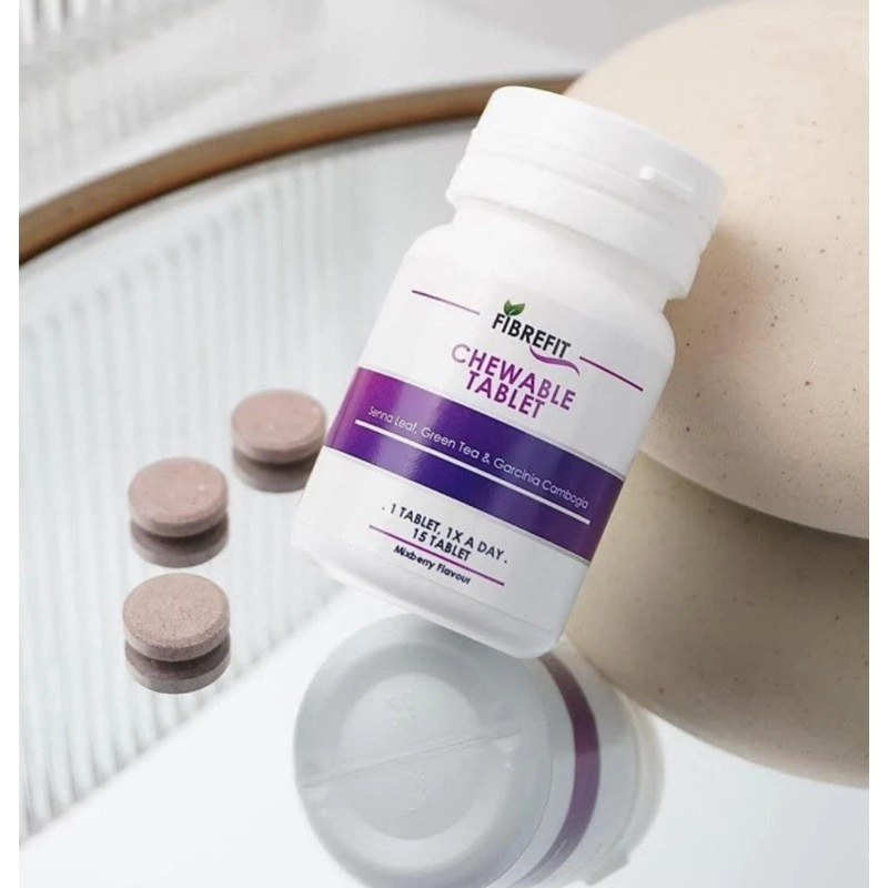 ORIGINAL FIBREFIT CHEWABLE TABLET DETOX SEAWAL 7 HARI VIRAL | Shopee ...