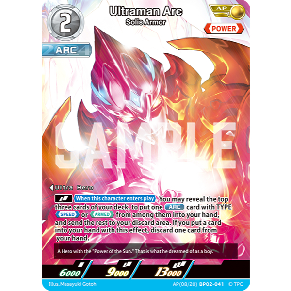 Ultraman Card Game Ultraman Arc Solis Armor (AP(08/20) BP02-041) | Shopee Malaysia