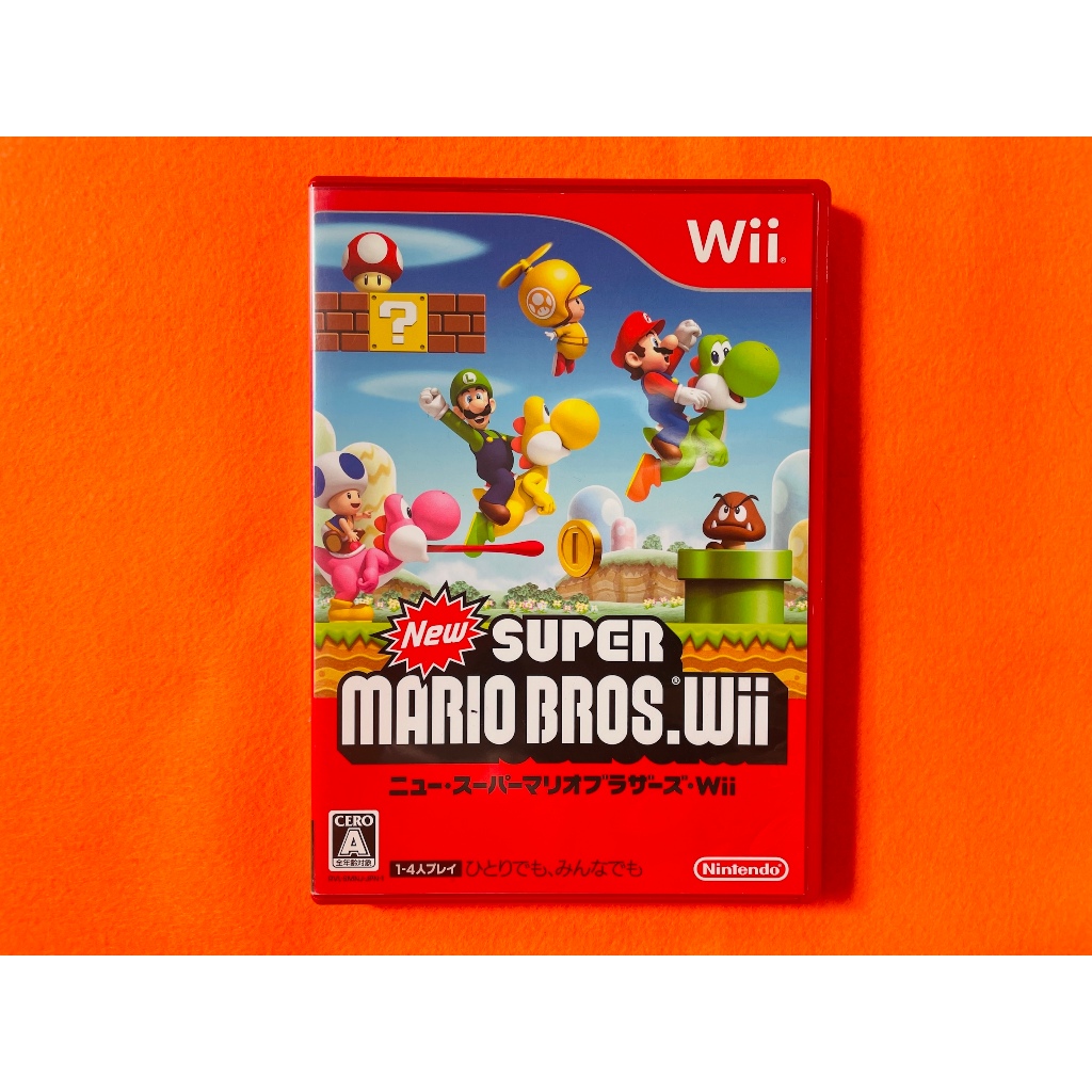 Nintendo Wii Game New Super Mario Bros 2009 From Japan | Shopee Malaysia