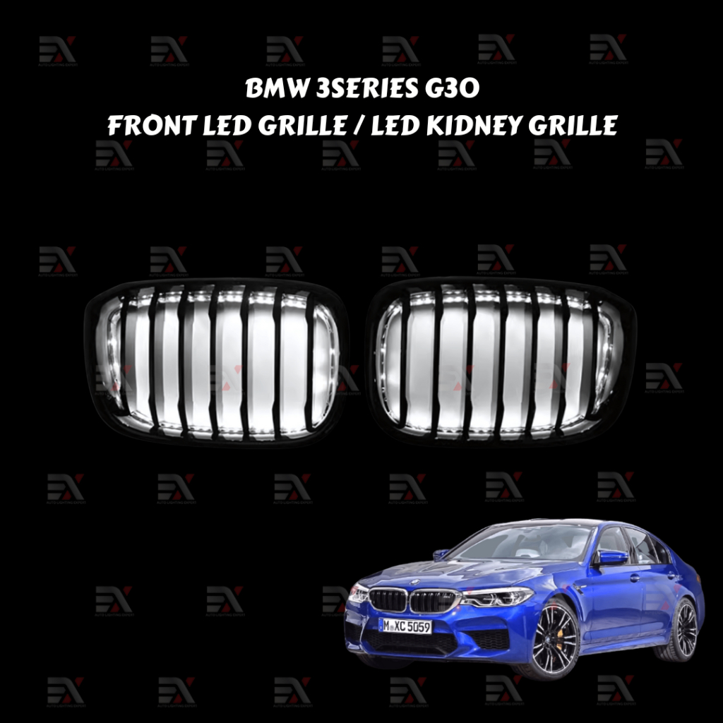 BMW 5SERIES G30 2019 LED FRONT GRILLE LED KIDNEY GRILLE 发光中网 | Shopee ...